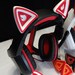 Cat Ears With Flame for Headphones, Headsets, and Hair Bands in ...
