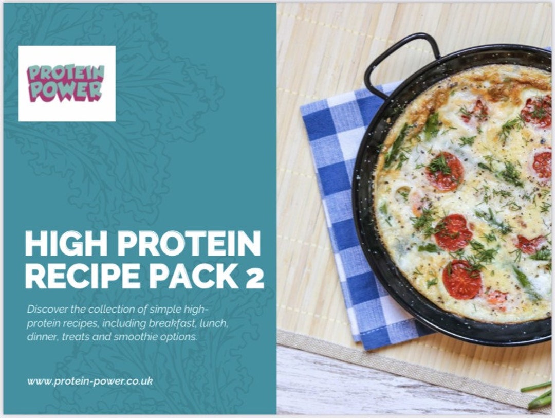 High Protein Recipe Pack (2) - Etsy