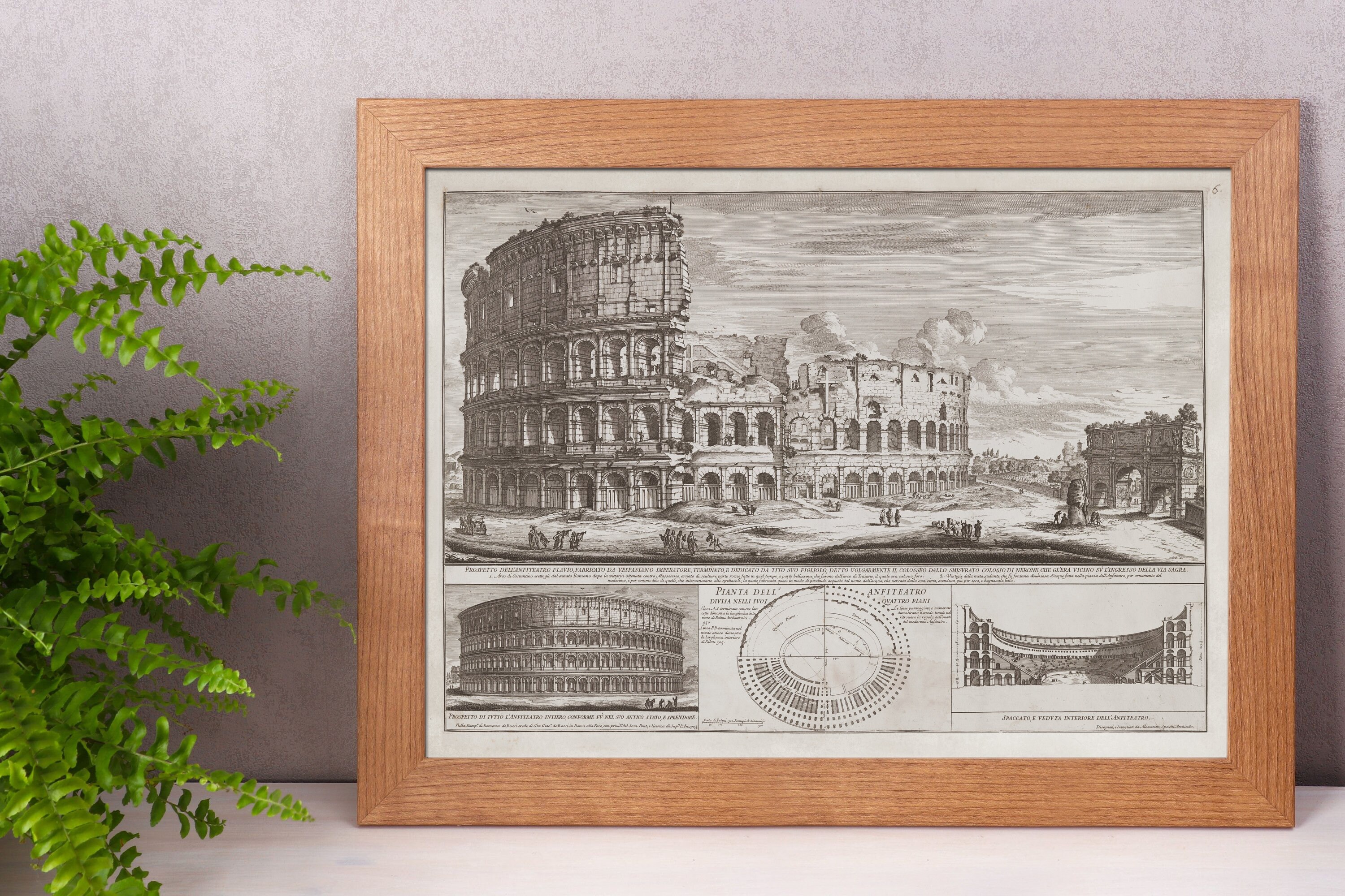 Set of Colosseum Ink Etchings Instant Digital Download Roman Greek ...