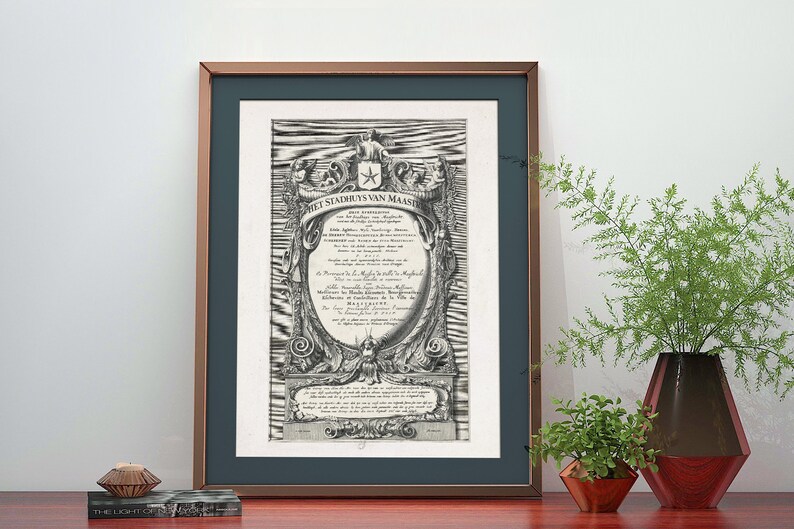 Rare Book Plate Set of Etchings Instant Download | French 1800s ...