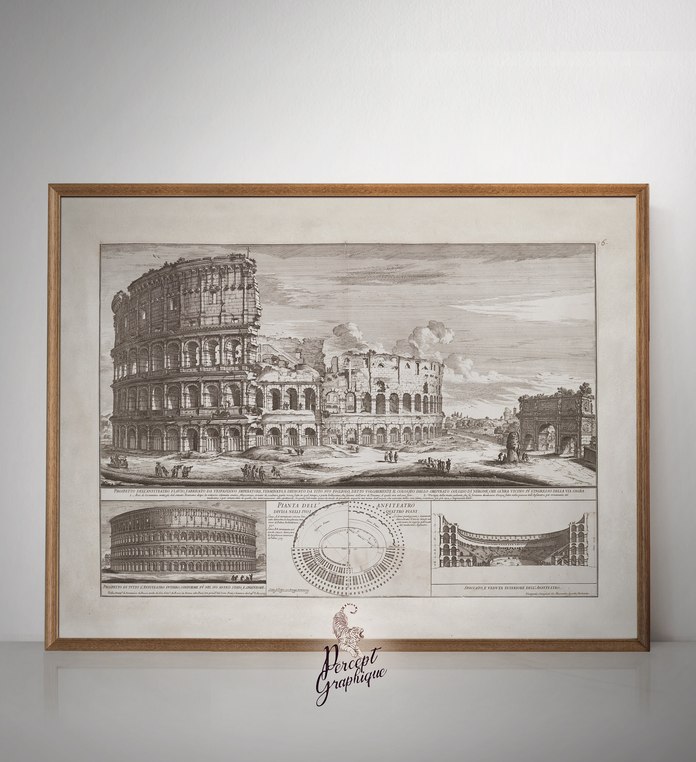 Set of Colosseum Ink Etchings Instant Digital Download | Roman Greek ...