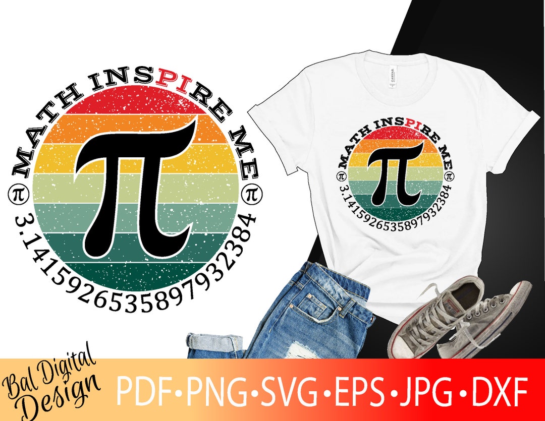Dia do Pi SVG PNG, Camiseta do Dia do Pi, Professor de Matemática Pi ...