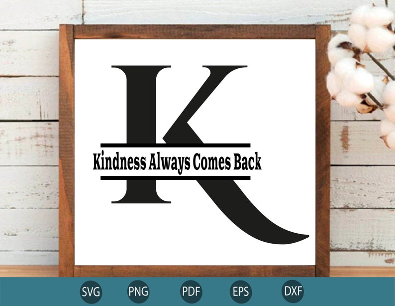 Split Monogram Alphabet Font Svg, Capital Split Alphabet Dxf, Letter ...