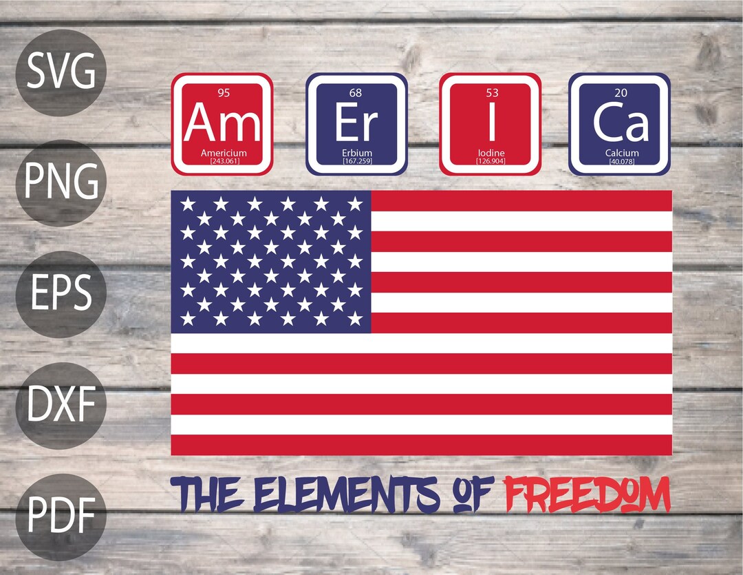 American Usa Flag SVG, Independence Day Freedom Png, 4th of July ...