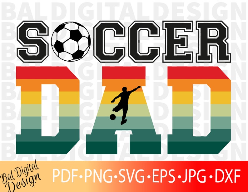 Soccer Dad Sports Ball SVG Soccer Dad Shirt PNG Game Day - Etsy