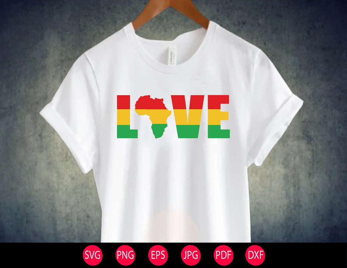 Black History Month Love Svg, Juneteenth Love Gifts Svg, African ...