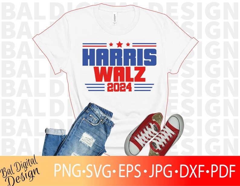 Harris Walz 2024 Svg Png, Harris Walz Shirt Svg, Kamala Harris Tim Walz ...