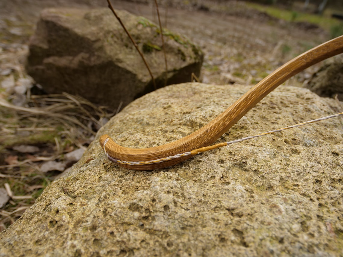 Dryad Bow, Recurve Bow, Rattan Wood, Shootable, Traditional Archery ...