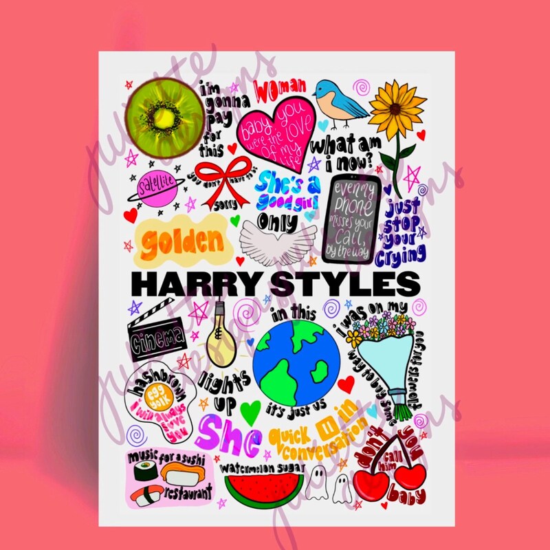 Harry Styles Poster - Etsy