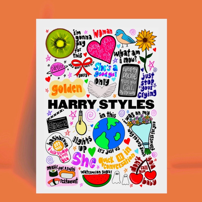 Harry Styles Poster - Etsy