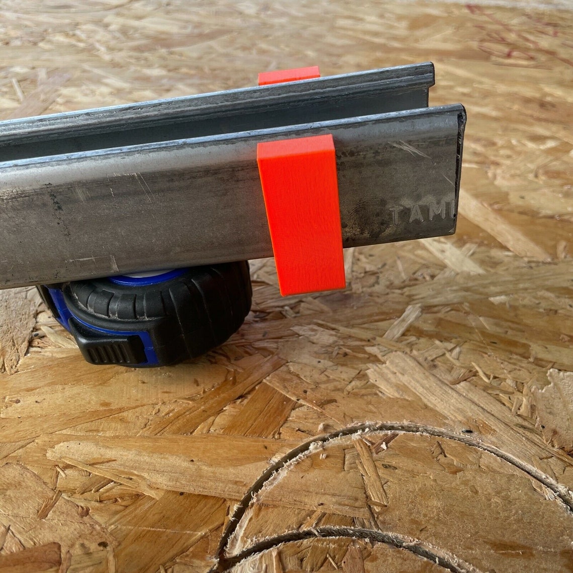 Unistrut Marking Tool 41mm X 41mm Magnetic Fast Perfect Cut Electrician ...