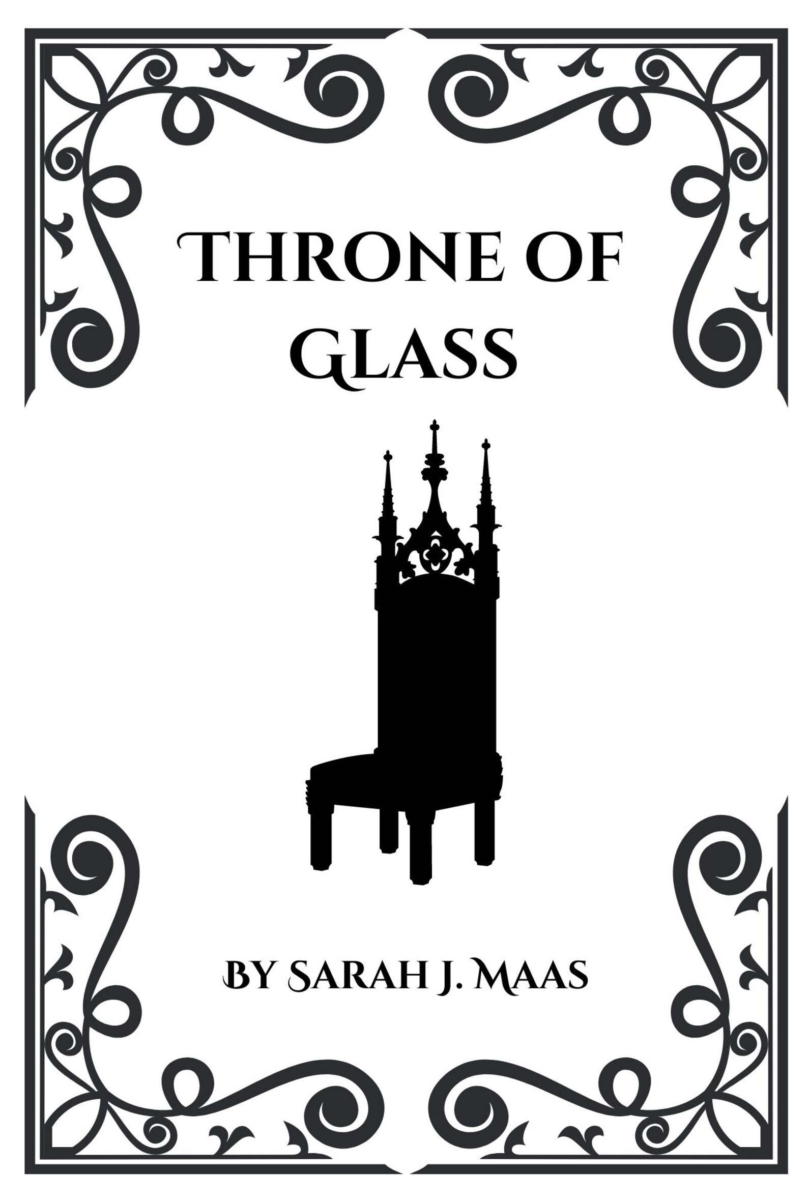 Throne of Glass Series Book Cover Designs Png, TOG Series, Sarah J ...