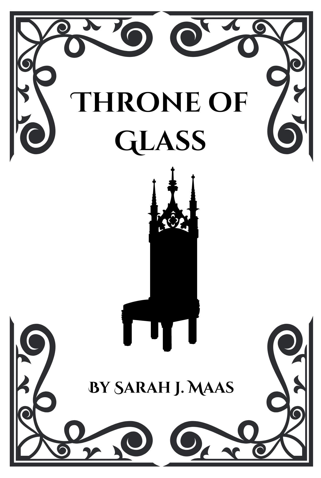 Throne of Glass Series Book Cover Designs Png, TOG Series, Sarah J ...