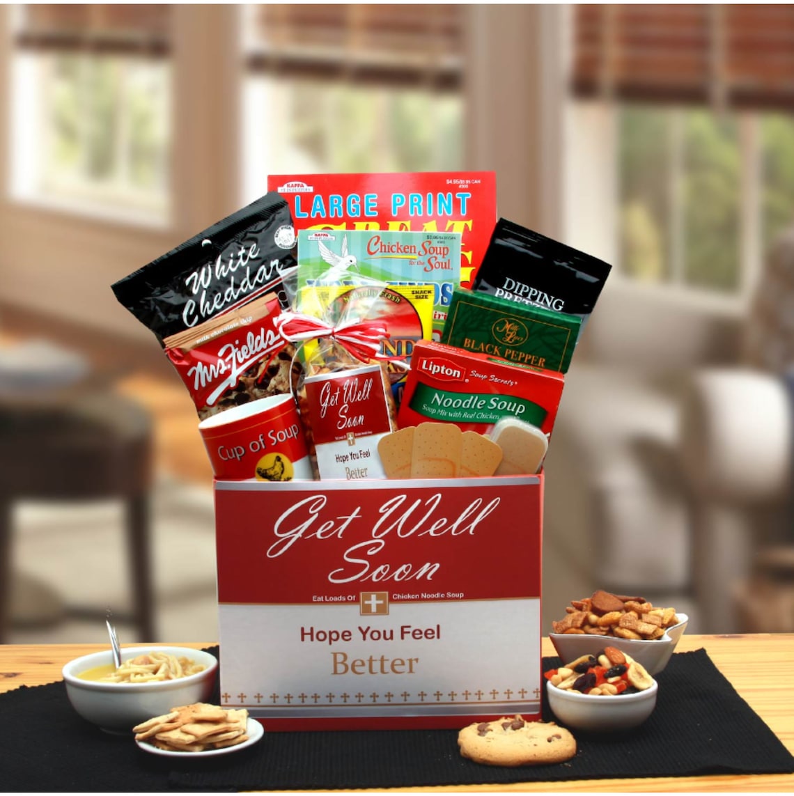 Get Well Soon Gift Box, Get Well Care Package, Feel Better Gift, Snack ...