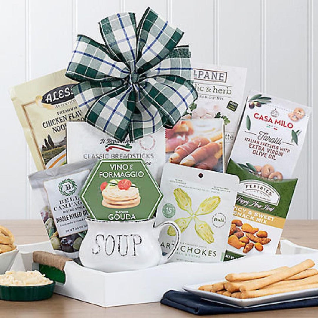 Get Well Soon Gourmet Gift Basket, Get Well Gift Basket, Get Well Care ...