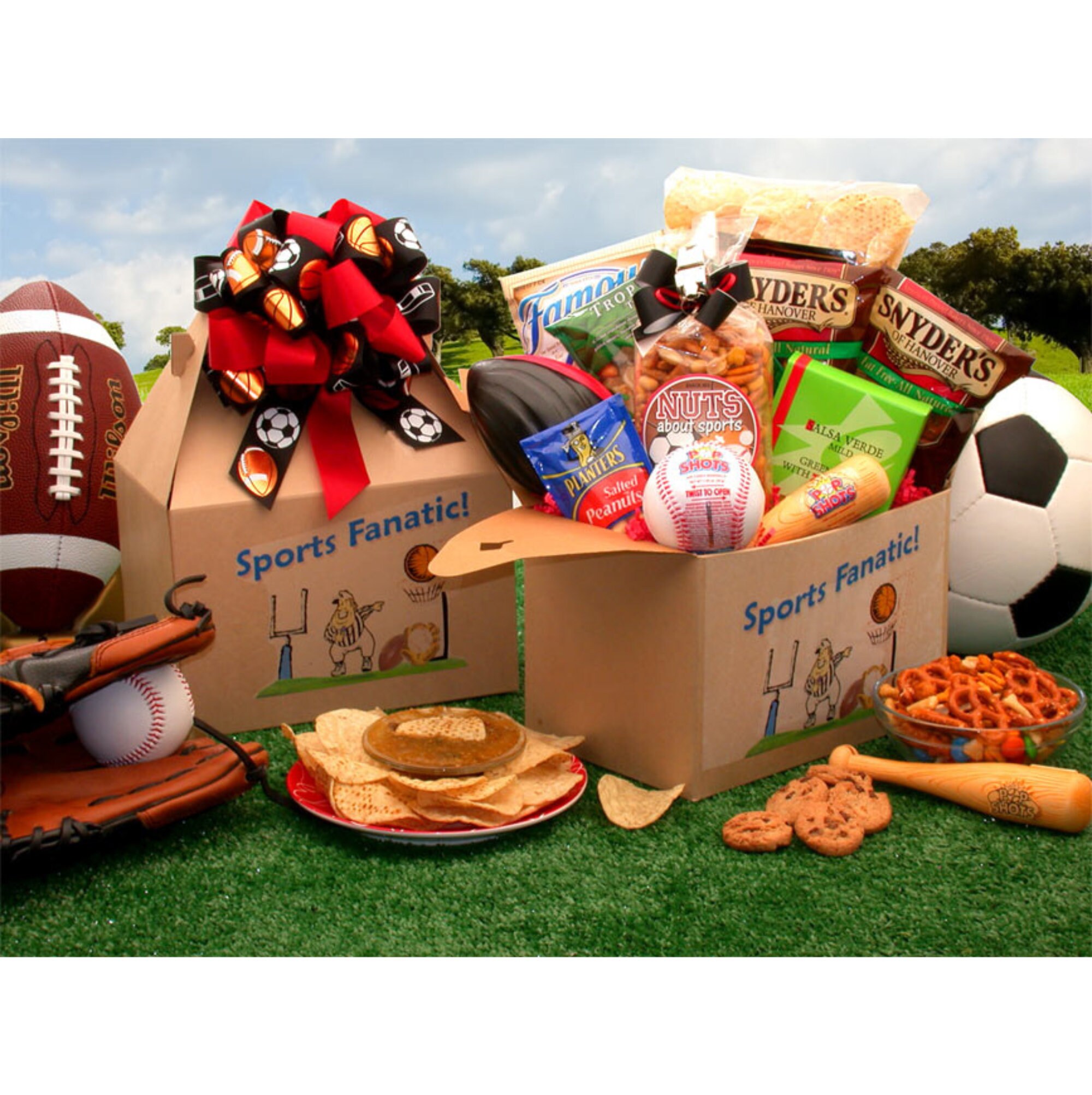 Sports Fan Care Package, Sports Fan Gift Box, Snacks Gift Box, Variety ...