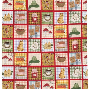 Colorful Patchwork Cottage Core Blanket Grandma's Cozy Throw - Etsy