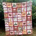 Colorful Patchwork Cottage Core Blanket Grandma's Cozy Throw - Etsy