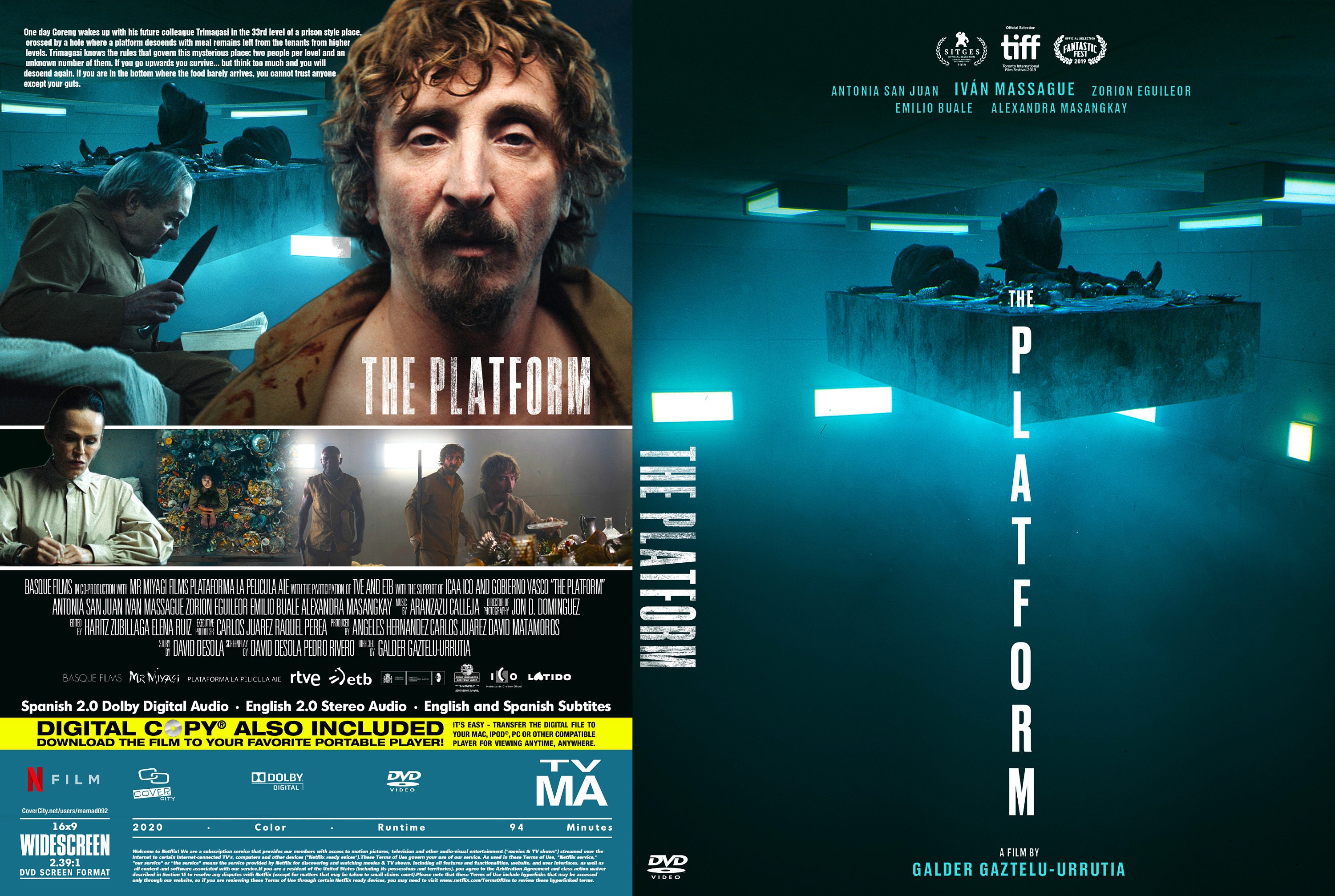The Platform MOD Custom DVD - Etsy