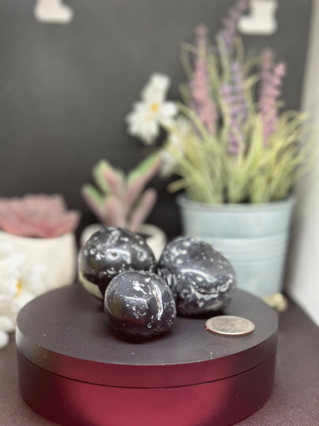 Agni Manitite Palmstone: Indonesian Tektite Obsidian - Etsy