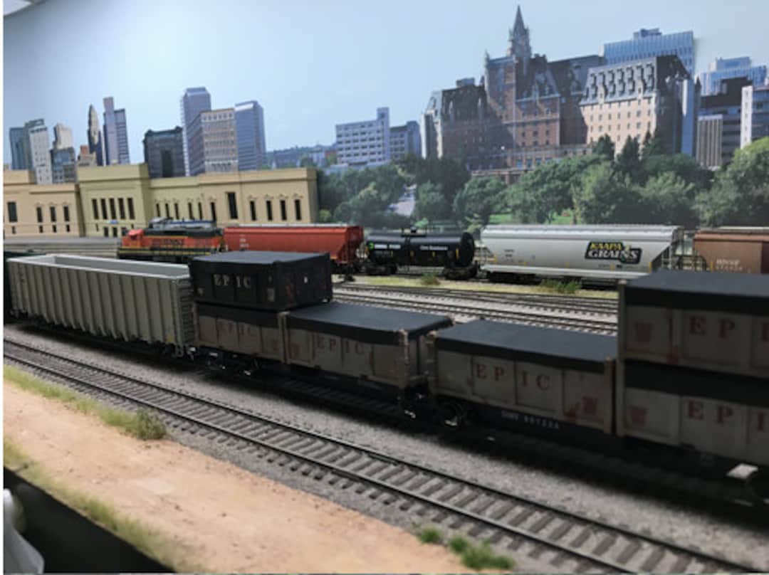 HO Scale Epic Articulated Container Car Kit - Etsy