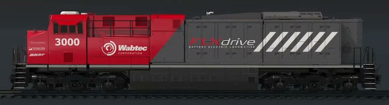 HO Scale WABTEC 3000 Battery-electric Locomotive Shell - Etsy