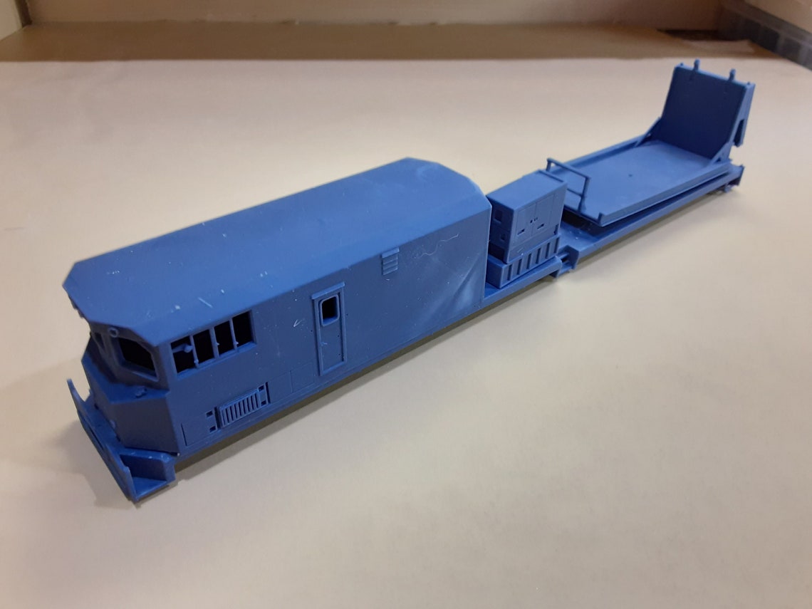 HO Scale Union Pacific MOW Cab Car Kit - Etsy