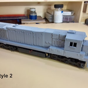HO Scale GE C30-7R (super-7) Locomotive Shell - Etsy