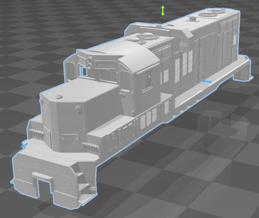 Milwaukee Road GP-20 Locomotive Shell - Etsy