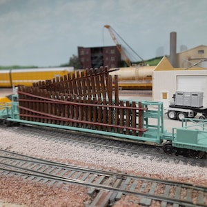 HO Scale Union Pacific Pre-fab Turnout Car Kit - Etsy