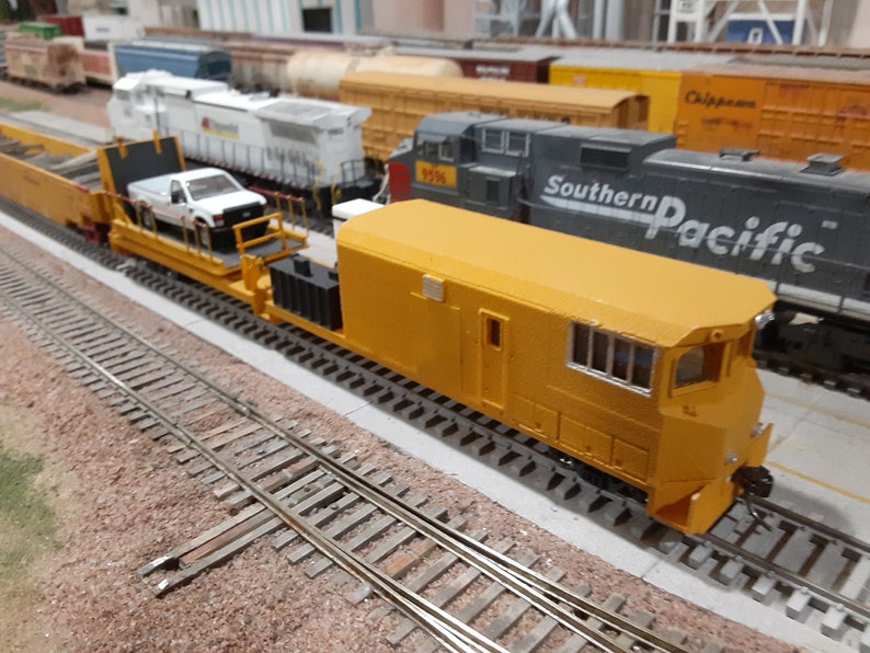 HO Scale Union Pacific MOW Cab Car - Etsy
