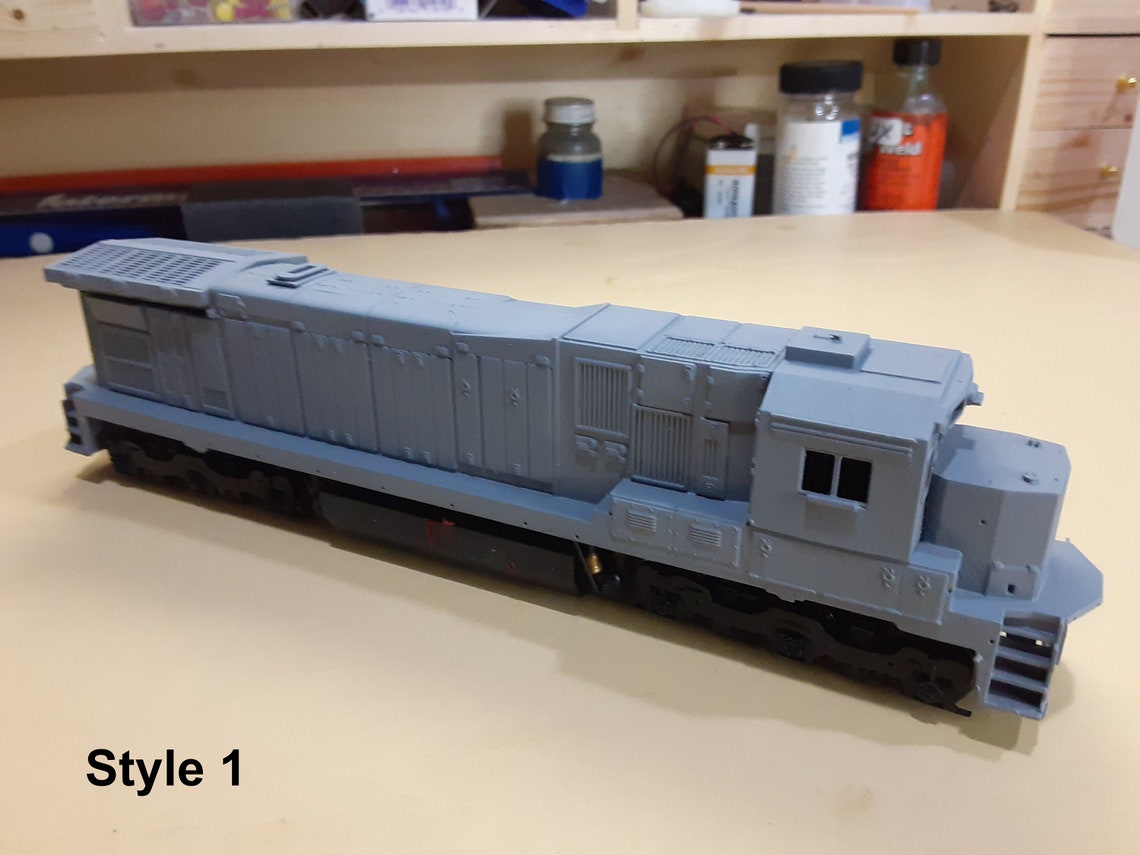 HO Scale GE C30-7R (super-7) Locomotive Shell - Etsy