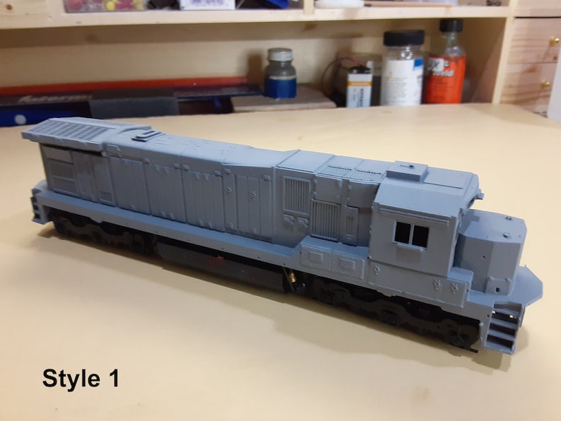 HO Scale GE C30-7R (super-7) Locomotive Shell - Etsy