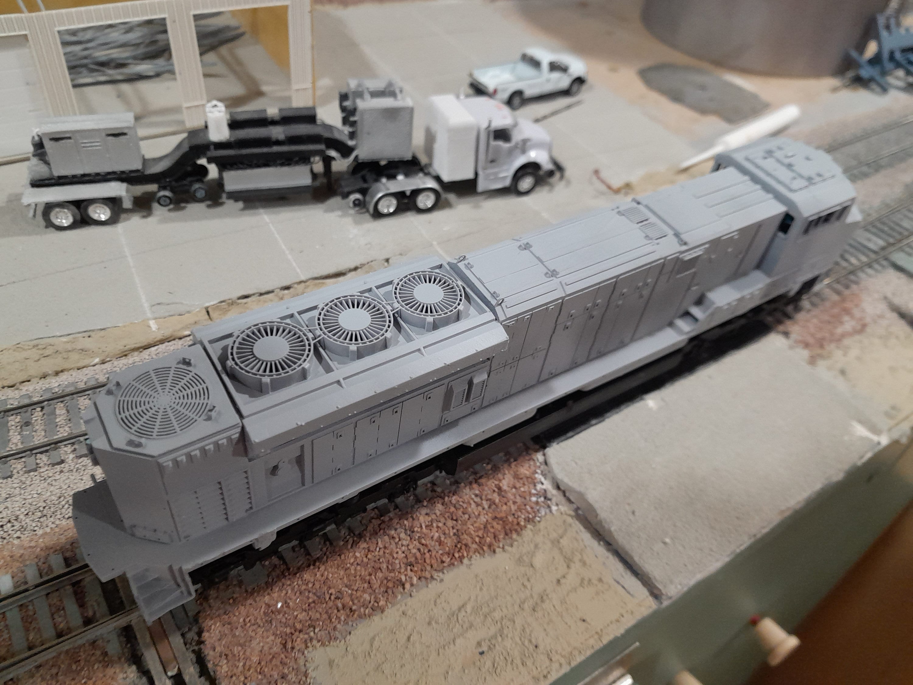Progress Rail SD70AH-T4 Locomotive Shell - Etsy