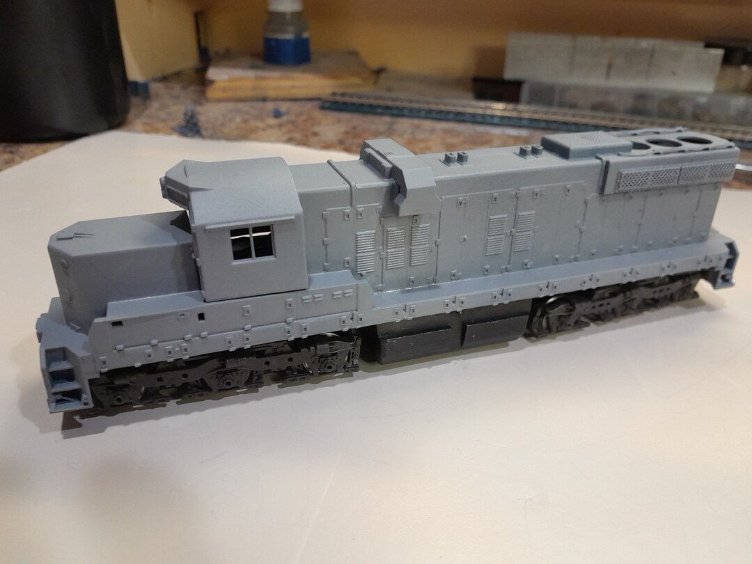 HO Scale Milwaukee Road SD10 Locomotive Shell - Etsy