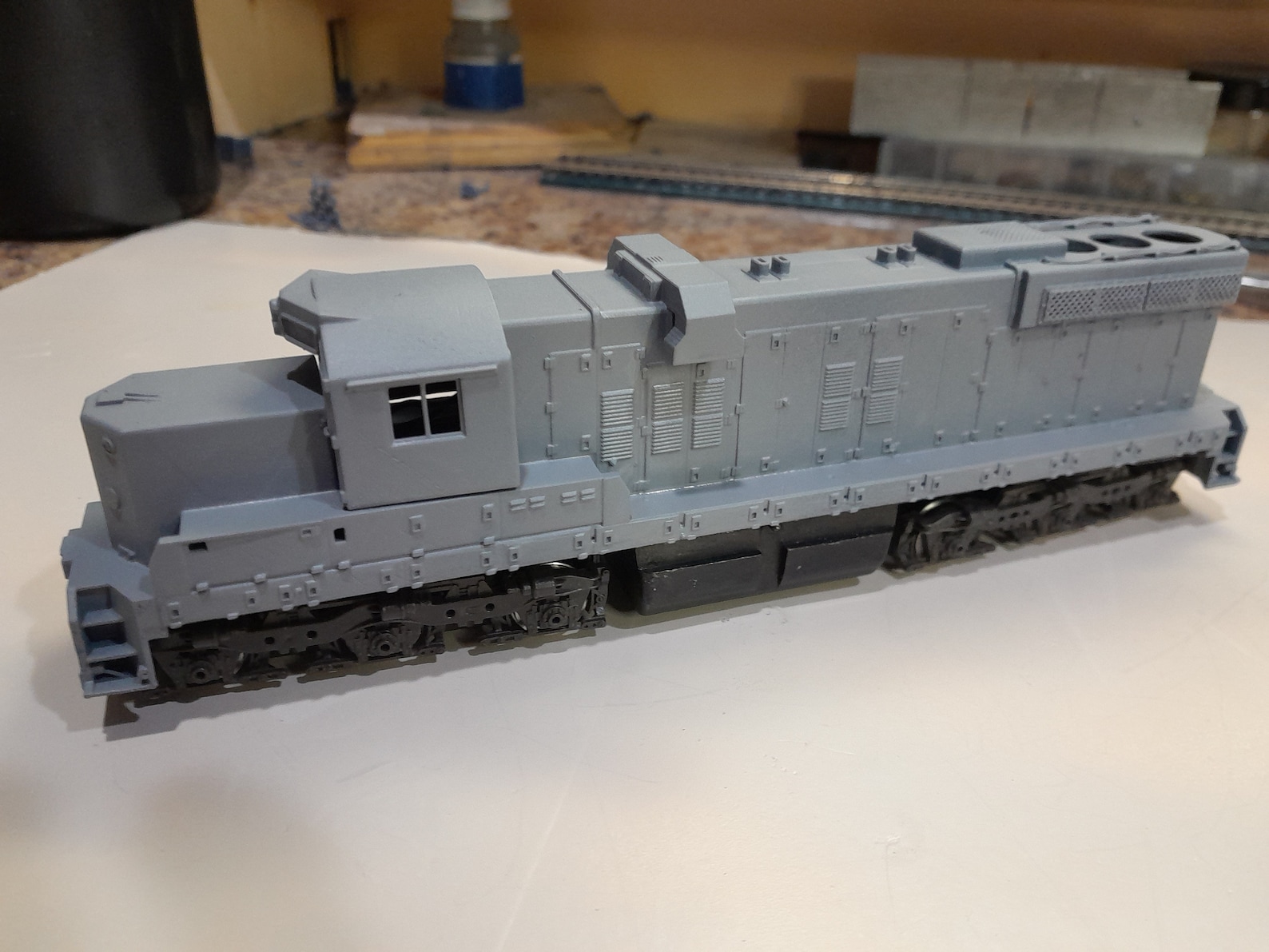 HO Scale Milwaukee Road SD10 Locomotive Shell - Etsy