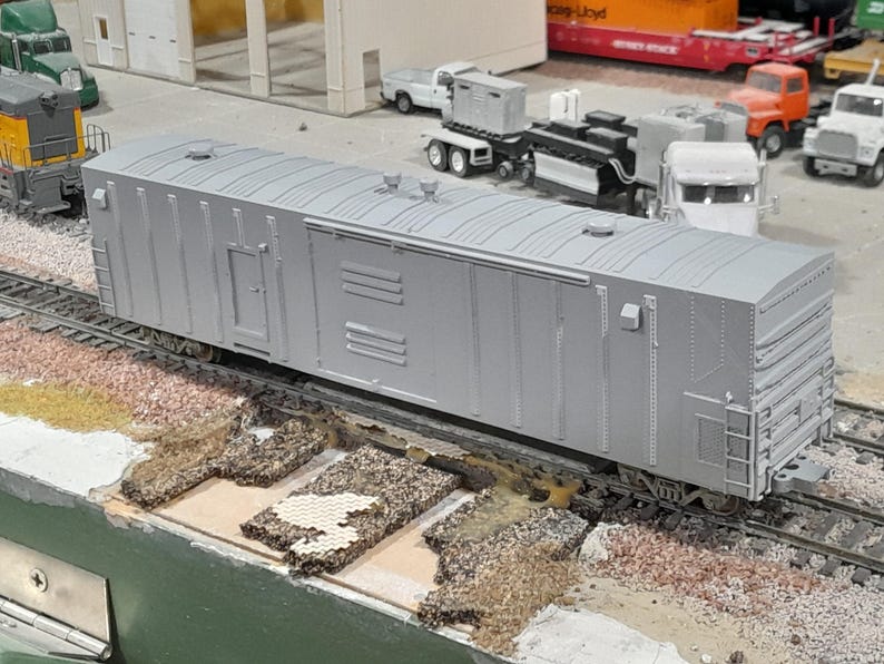 Ho Scale Union Pacific MOW Shower Car Kit - Etsy