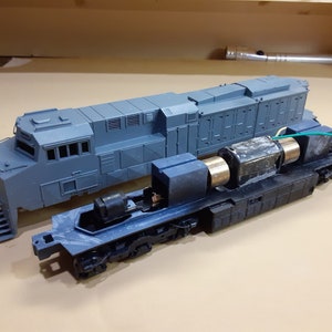 HO Scale WABTEC 3000 Battery-electric Locomotive Shell - Etsy