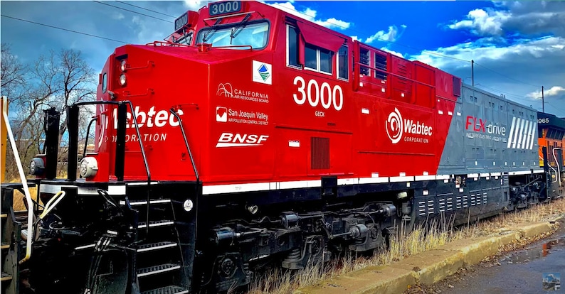 HO Scale WABTEC 3000 Battery-electric Locomotive Shell - Etsy