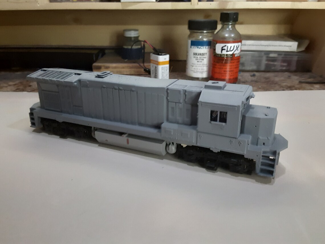 HO Scale GE B23-7R (super-7) Locomotive Shell - Etsy