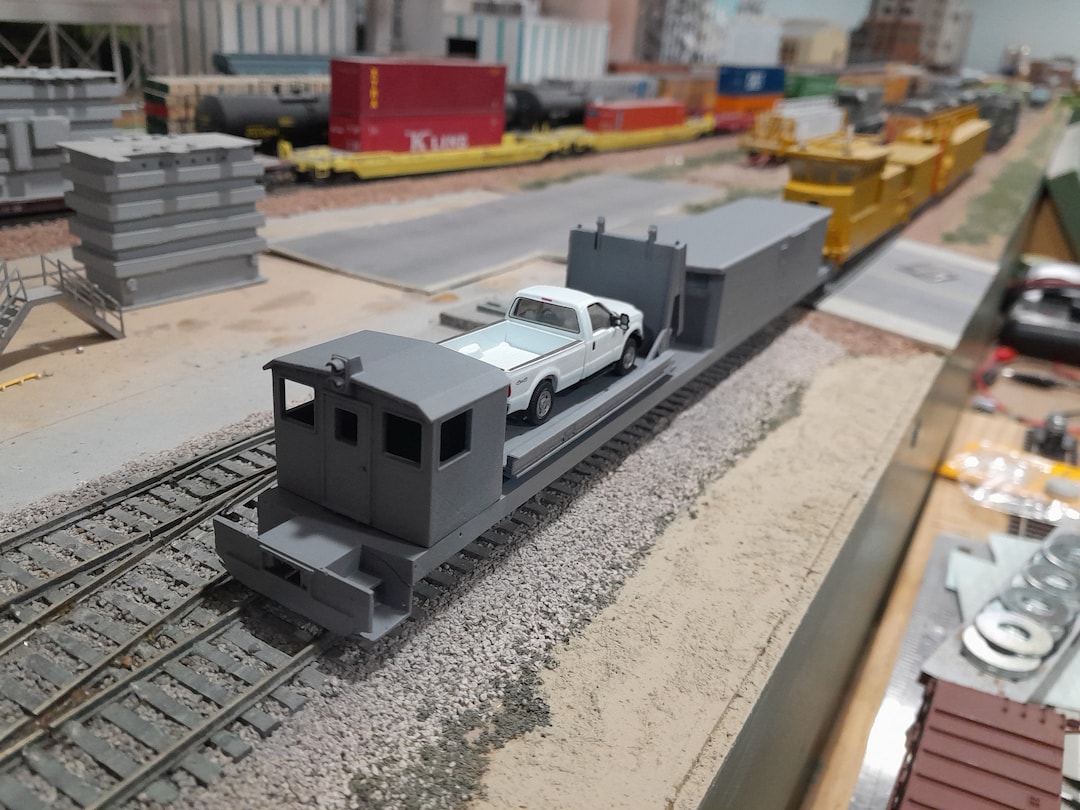 HO Scale Union Pacific Vegetation Control Train Cab Car - Etsy