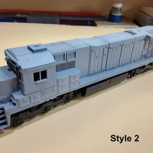 HO Scale GE C30-7R (super-7) Locomotive Shell - Etsy