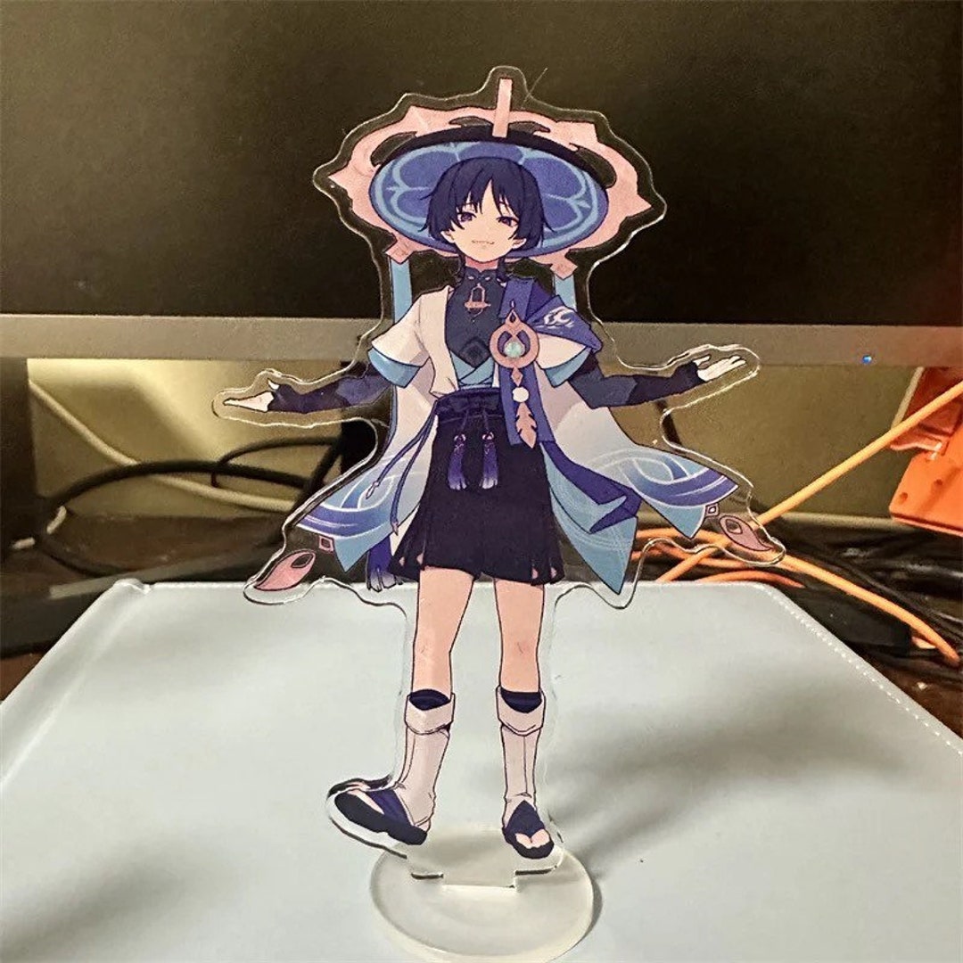 Game Anime Genshin Impact Resin Stand Figure Figurine Standee Childe ...