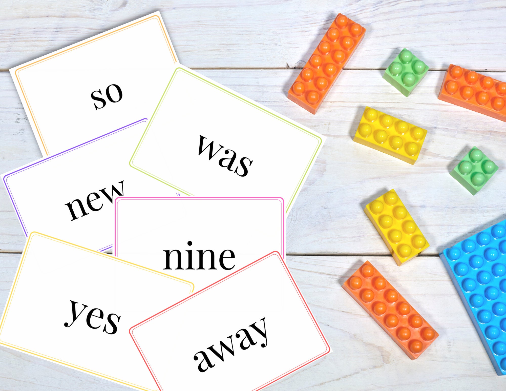 Sight Word Flashcards | Bundle | Kindergarten Sight Words | High ...