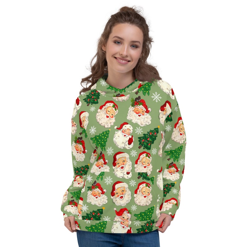 Vintage Santa Repeating Seamless Pattern Design,tiling Design,digital ...