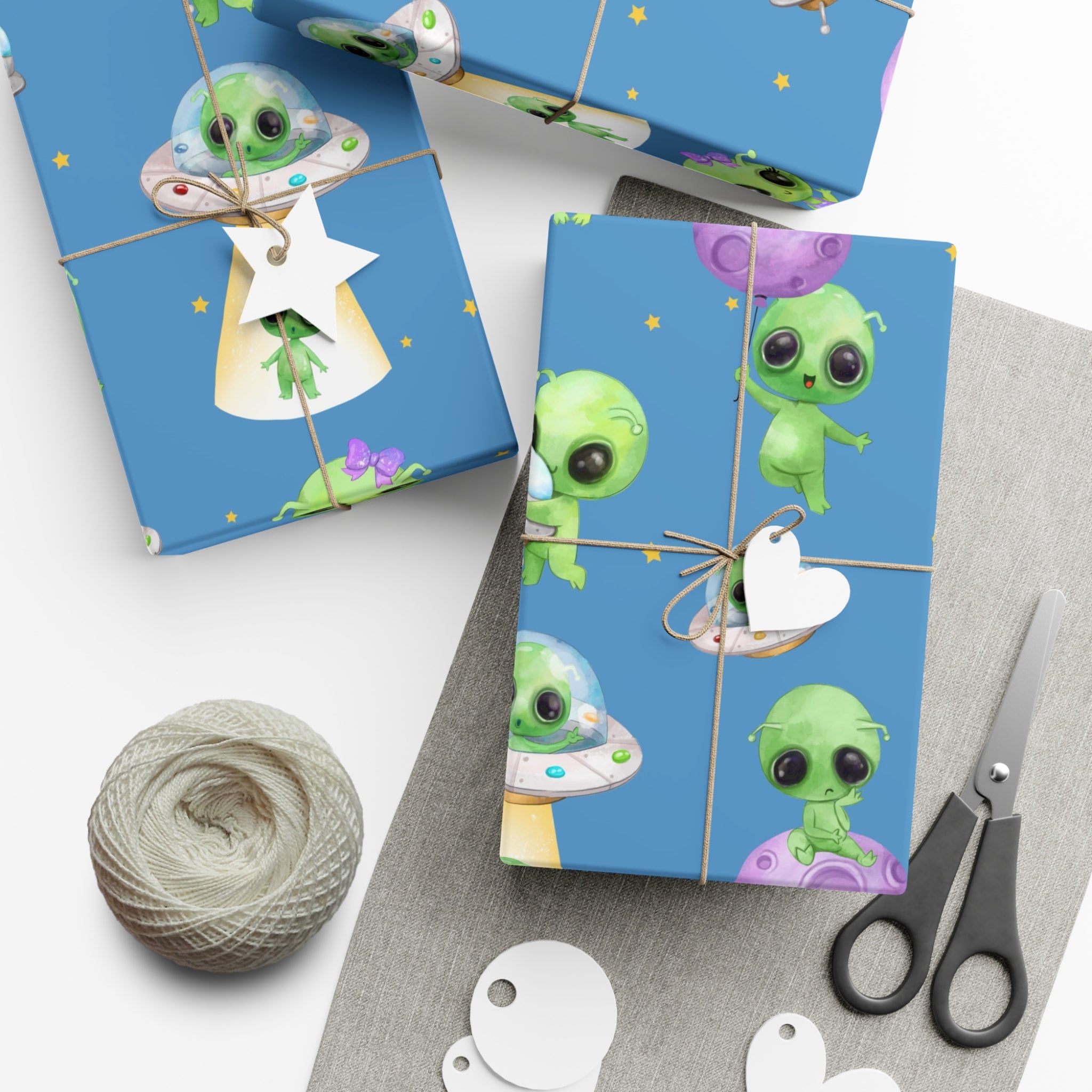 Seamless Cute Aliens Pattern for Crafts & Decor Digital Download - Etsy