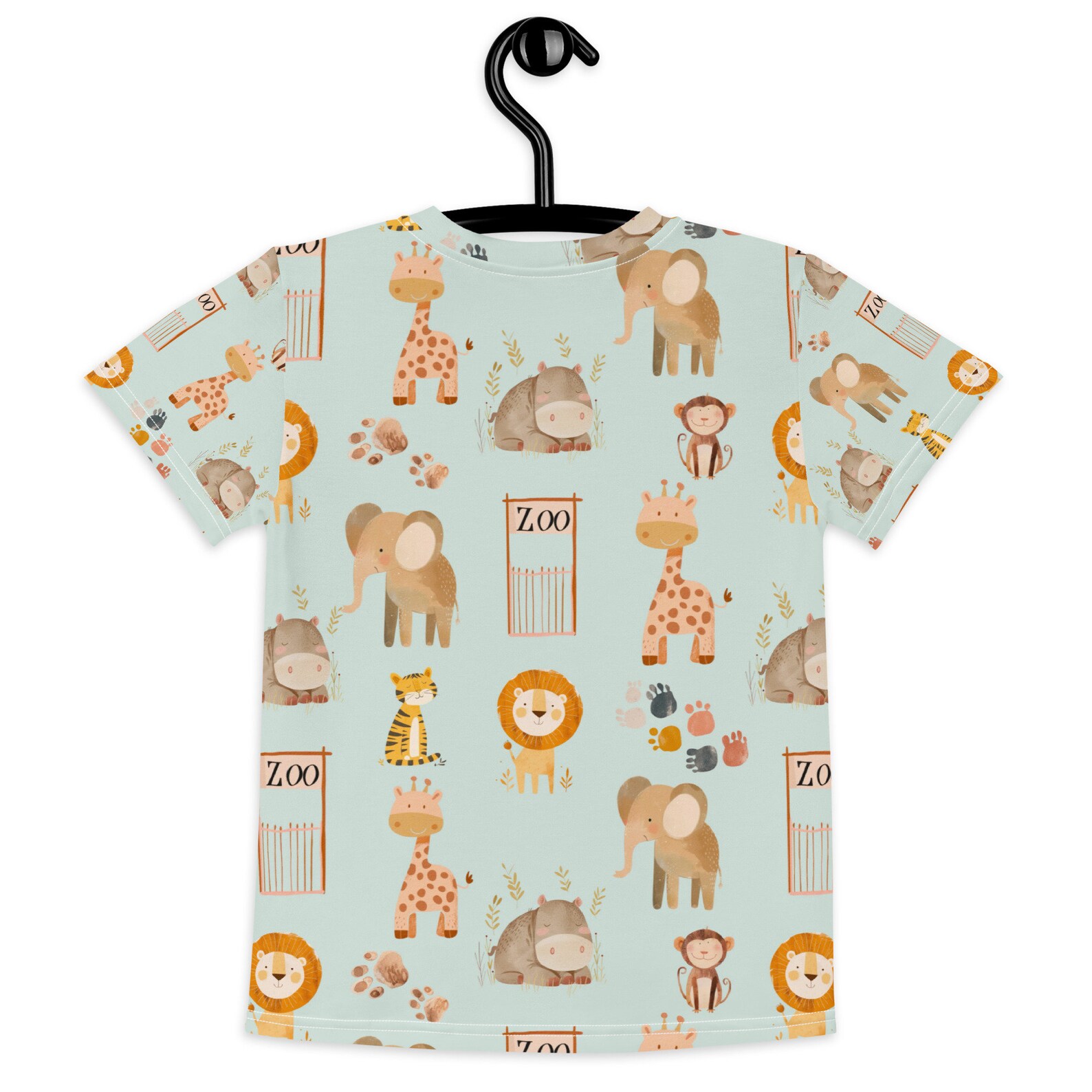 Seamless Zoo Animals Pattern for Nursery Decor & Apparel - Etsy