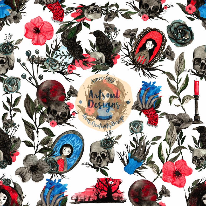 Gothic Dark Souls Repeating Seamless Pattern Design,tiling Designs ...