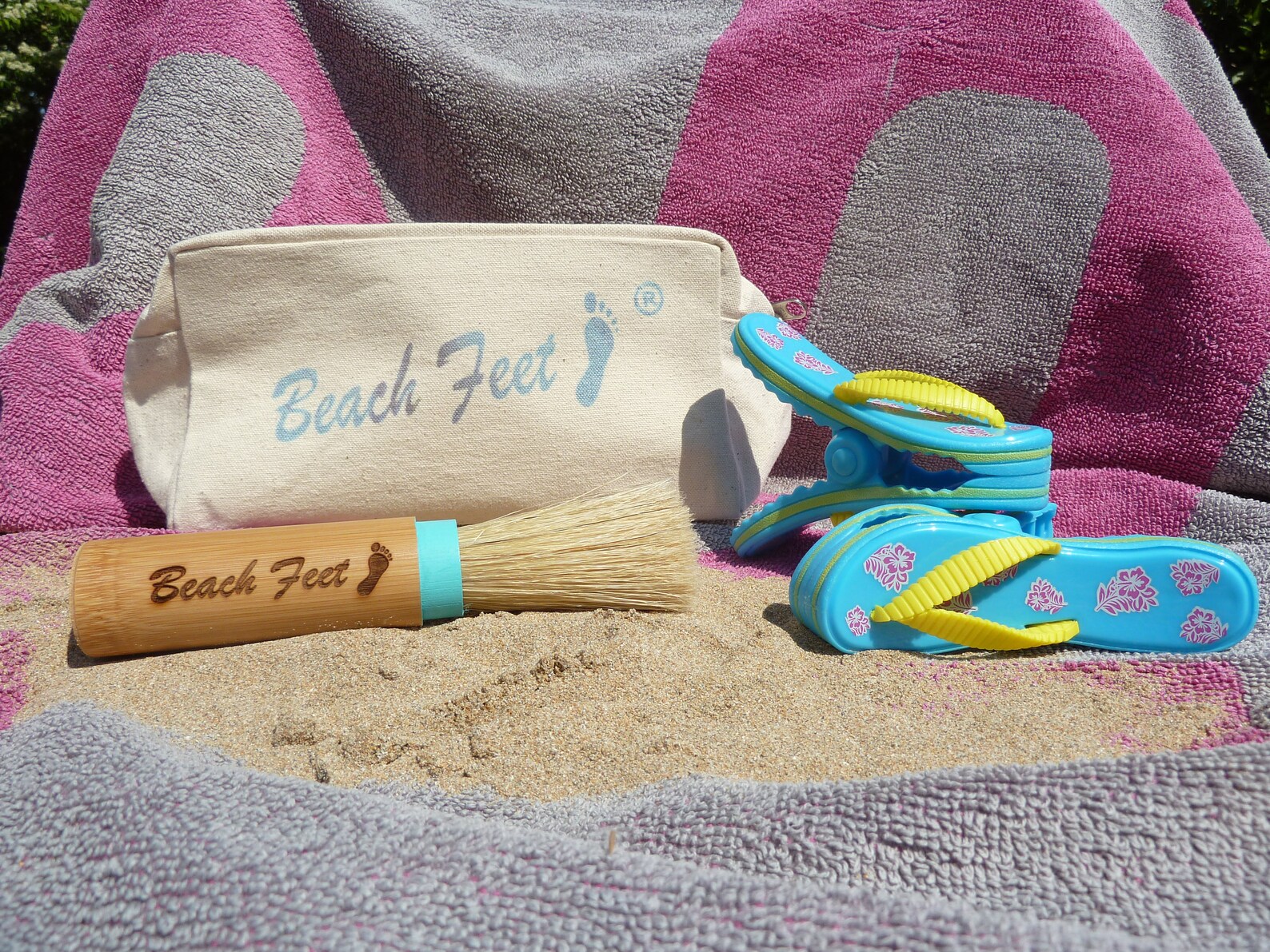 Beach Feet Beach Brush Sand Remover. the Must Have Bamboo - Etsy