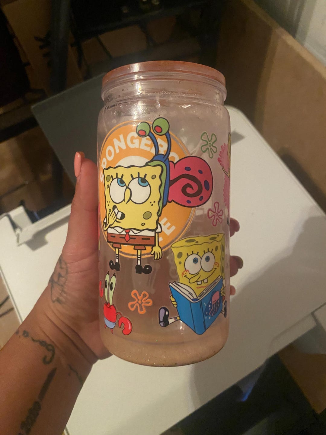 Spongebob Cup - Etsy